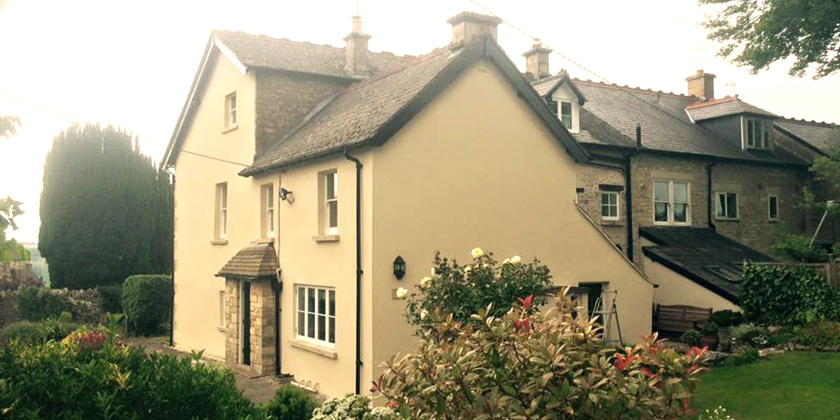 Spray Render - Hartley Plastering