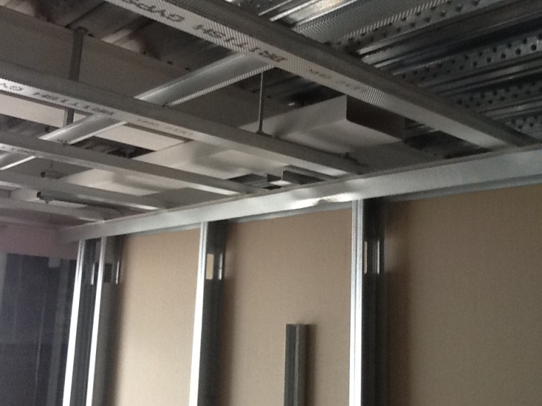 MF Ceilings, Metal Stud Partitions - Hartley Plastering
